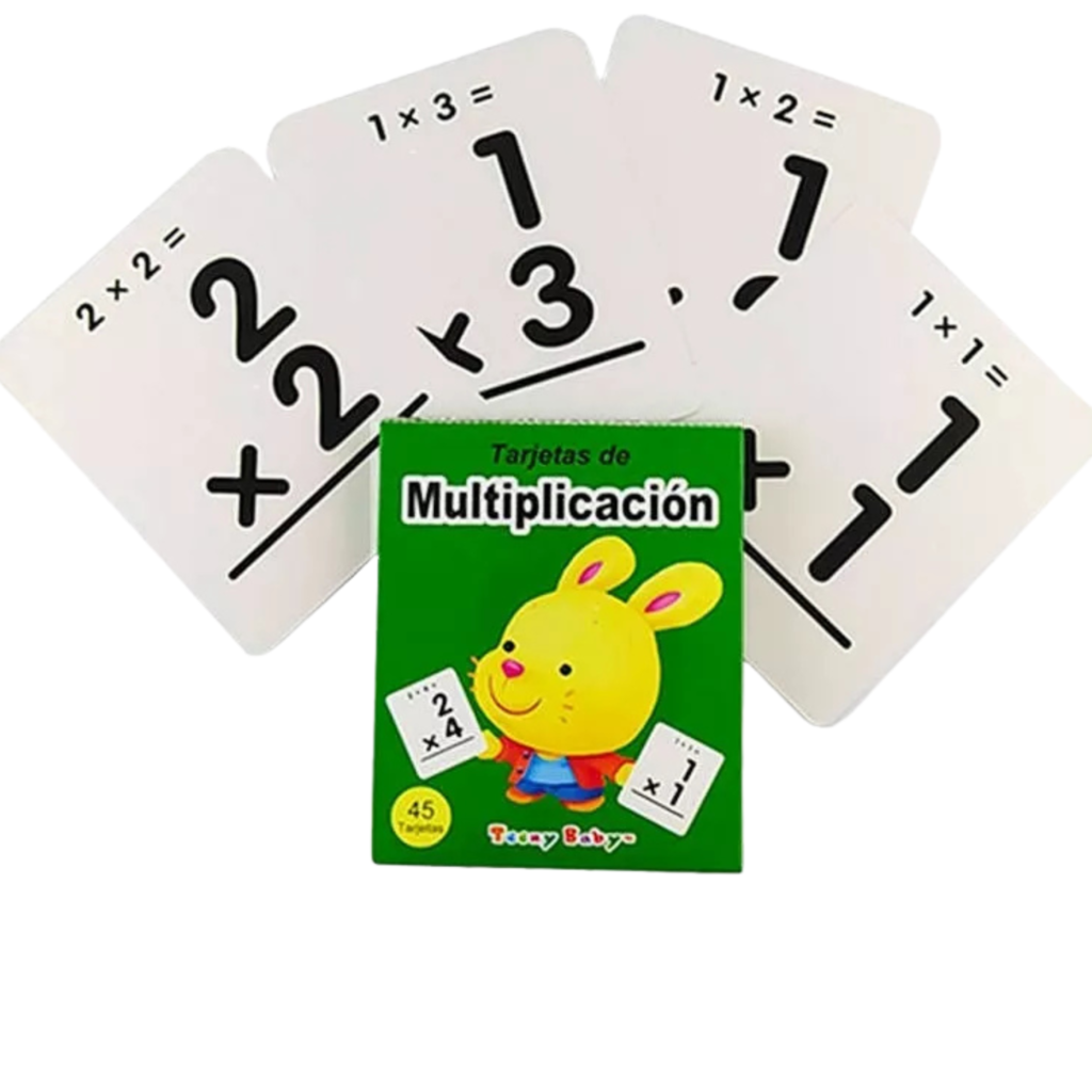 Tarjetas matemáticas – MULTIPLICACIÓN – De Chiveo Didácticos