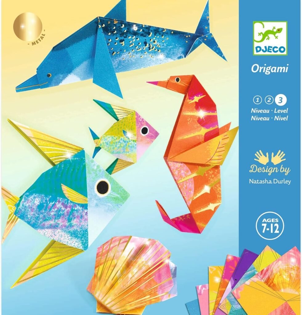 Origami – Animales del Mar – Djeco – De Chiveo Didácticos